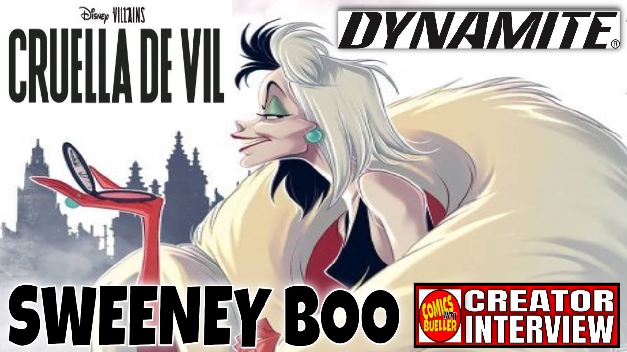 Comic Book Writer & Artist Sweeney Boo Interview - Cruella De Vil ...