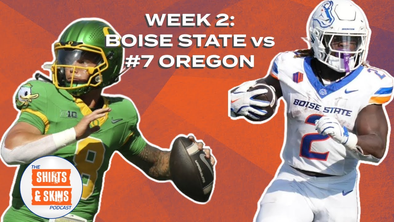 37: Boise State vs #7 Oregon, Georgia Southern recap, Why is Mark so ...