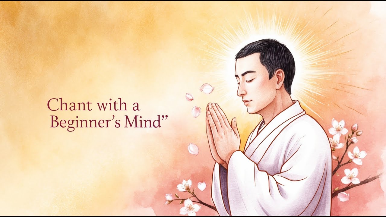 Chant with a Beginner's Mind | Nichiren Buddhism - YouTube