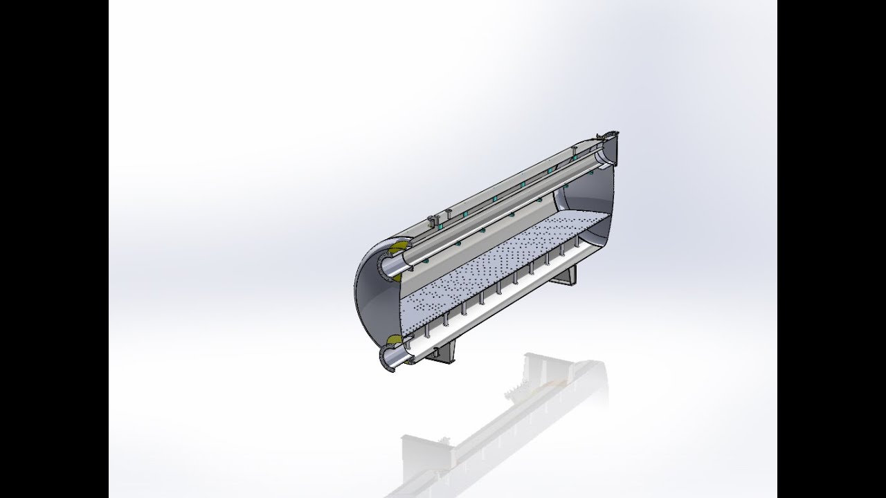 SOLIDWORKS|Part02-Pressure vessel design ACC. ASME VII DIV 1 - YouTube