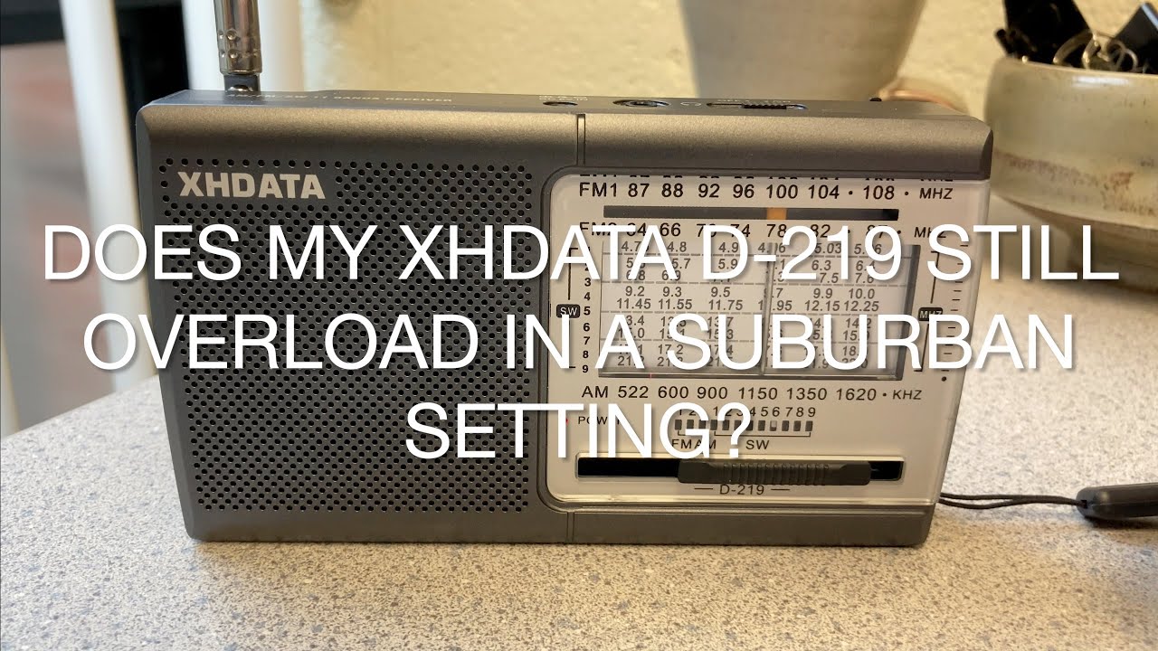 Does my XHData D219 still overload in a suburban setting? - YouTube