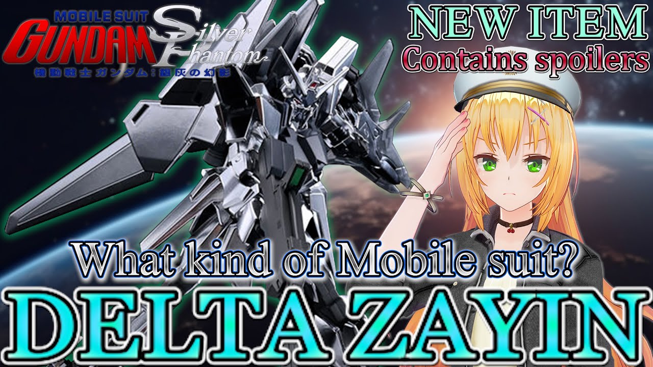 What kind of mobile suit is DELTA ZAYIN? NEW HG Gunpla. 【GUNDAM Silver ...