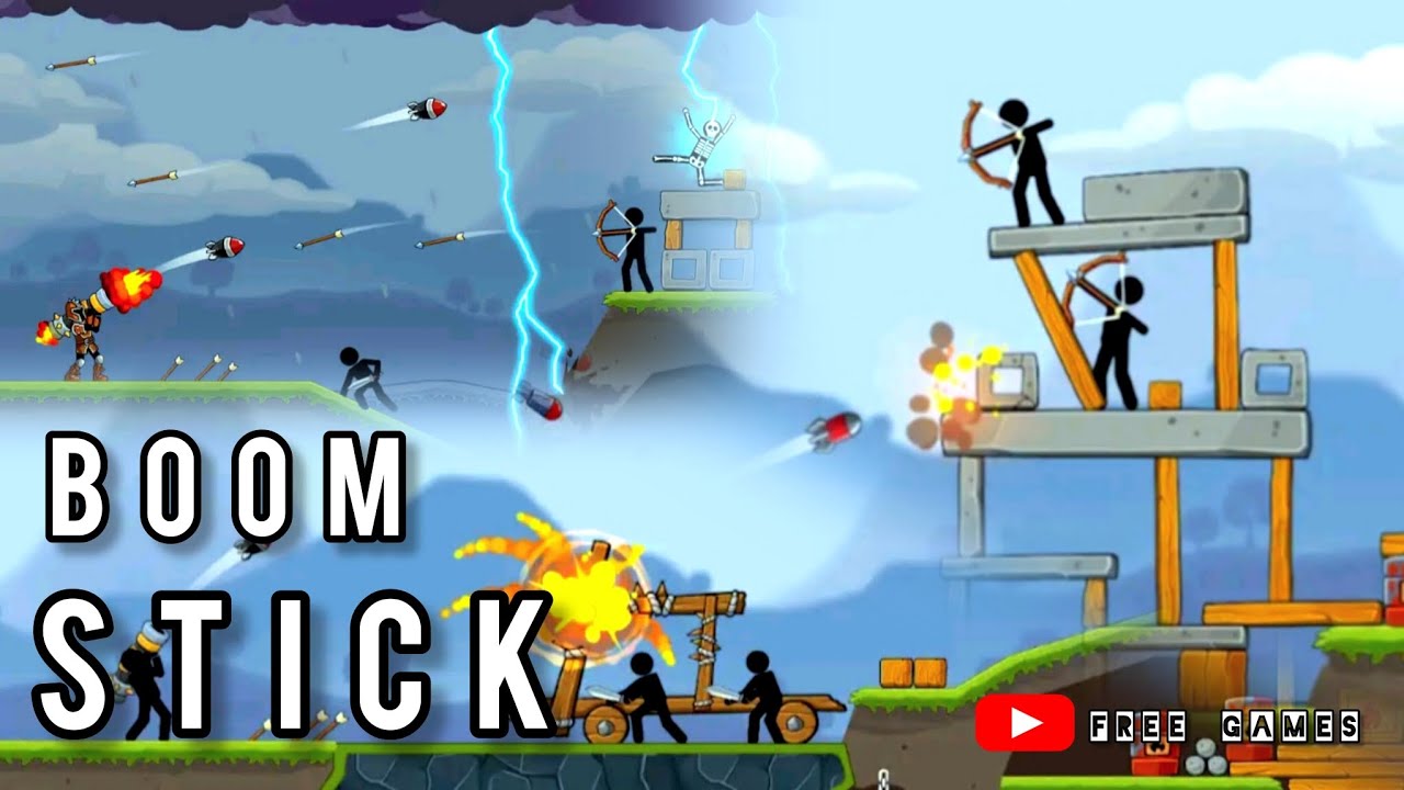 try playing the BOOM STICK game | 1-5 LVL - YouTube