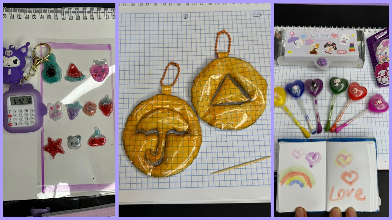 Paper craft/ Easy to make/ how to make/ miniature craft/ school project ...