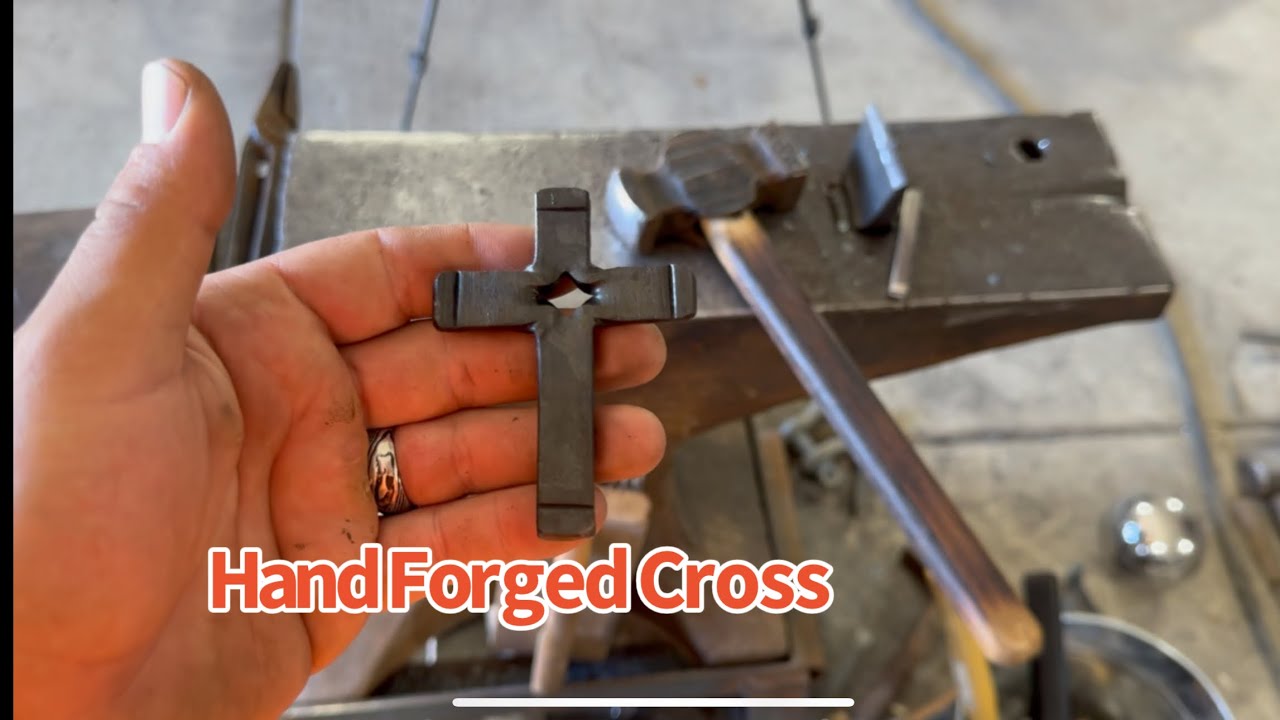 How To Forge A Cross - YouTube