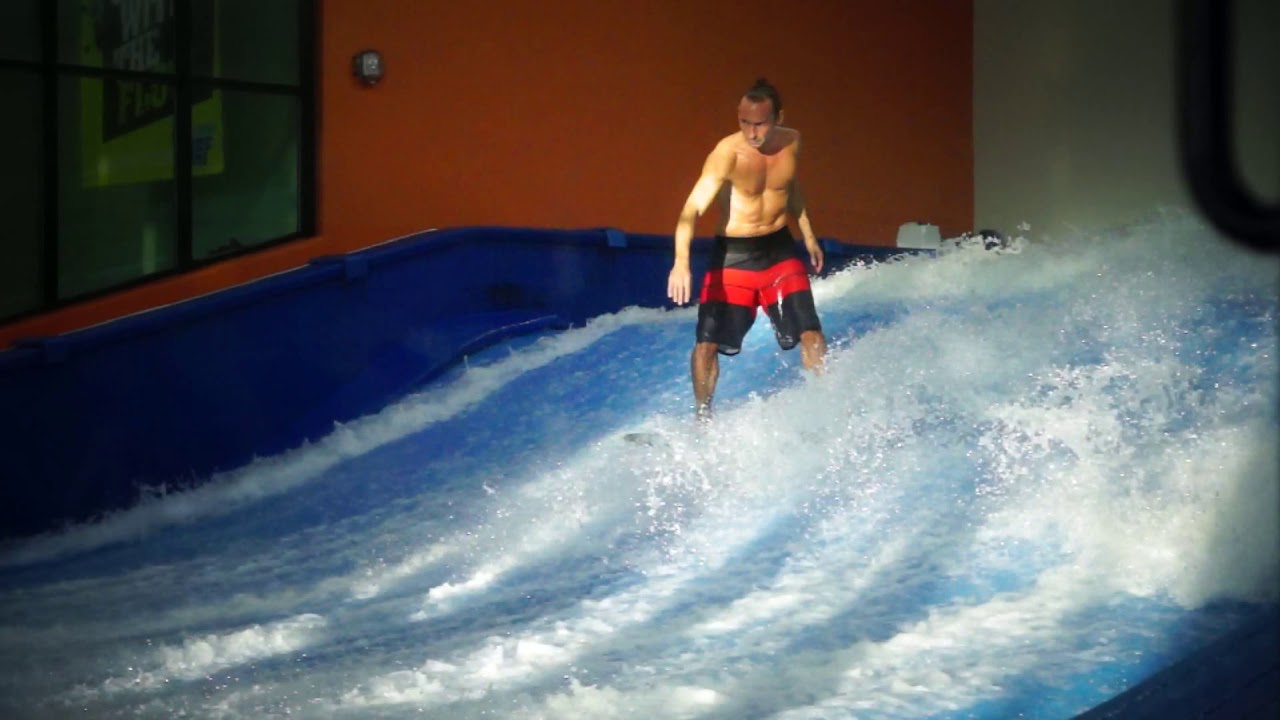 FlowRider at Fantasy Surf in Kissimee Florida Orlando Resort - YouTube