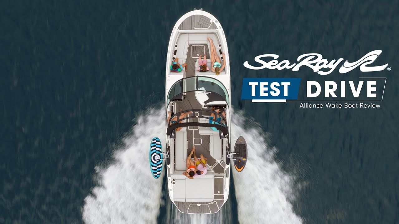 Boat Review | Test Drive - Sea Ray SDX 270 Surf - YouTube