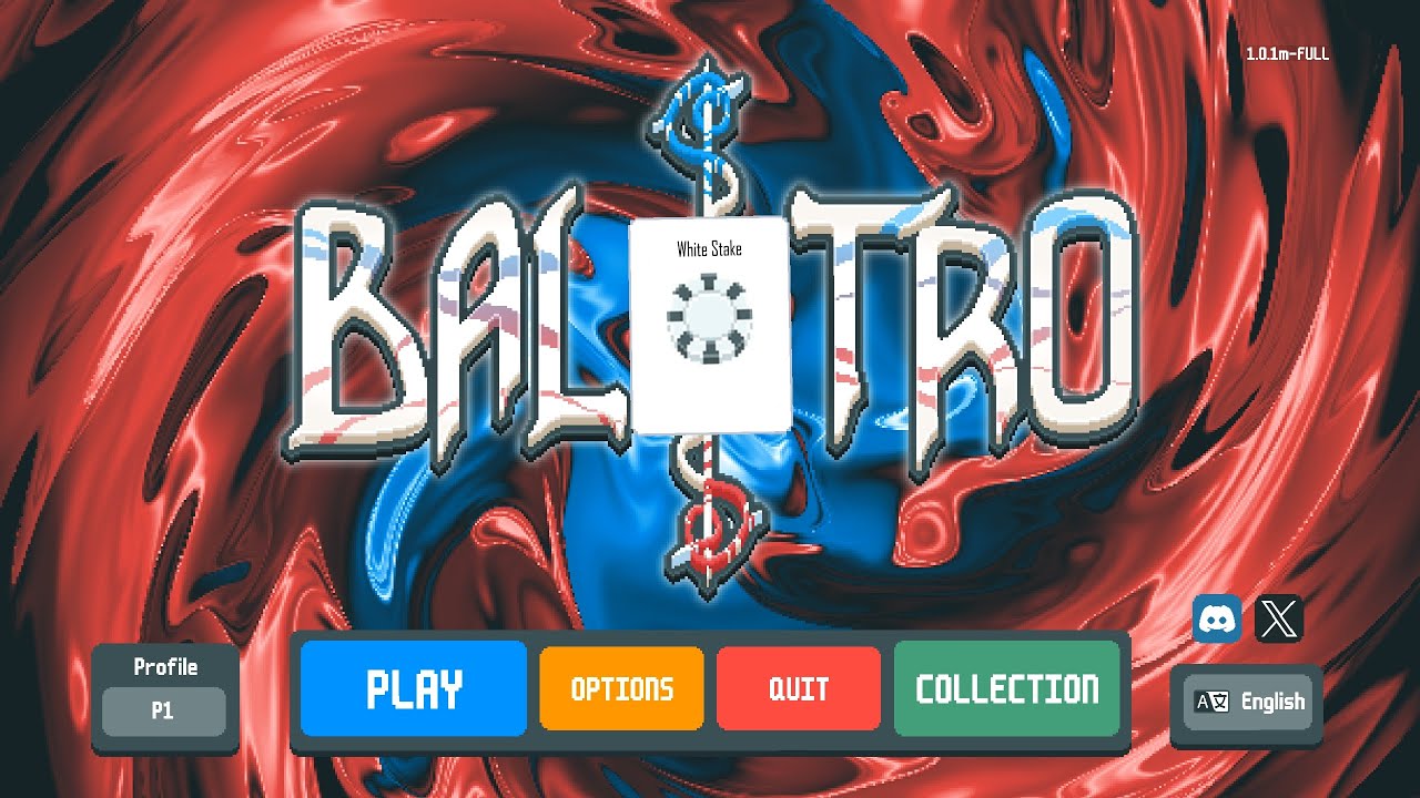 BALATRO White stake until I lose - YouTube