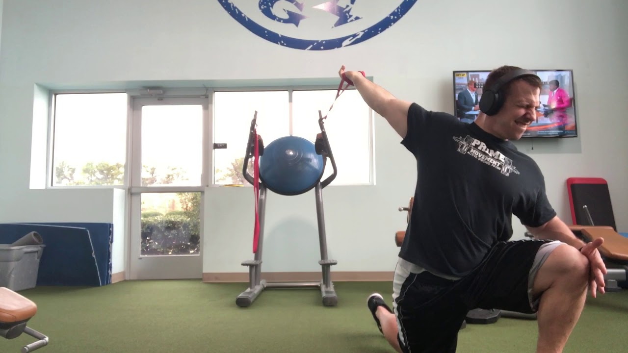 A Great Way To Loosen Up Your Pecs | Pec Stretch with Band | Pr1me ...