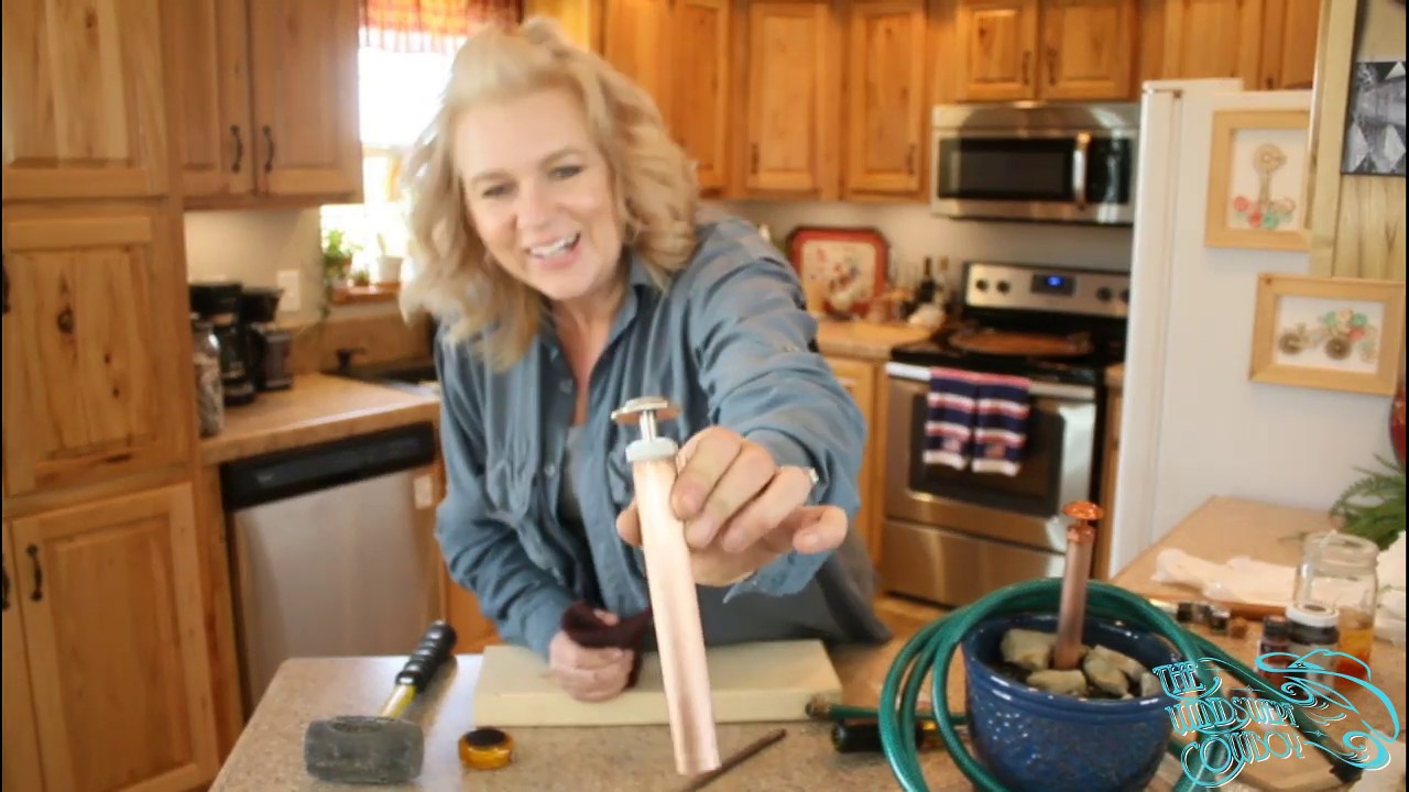 DIY Cheap & Upcyclyed Copper Hose Guides for your Backyard | The ...