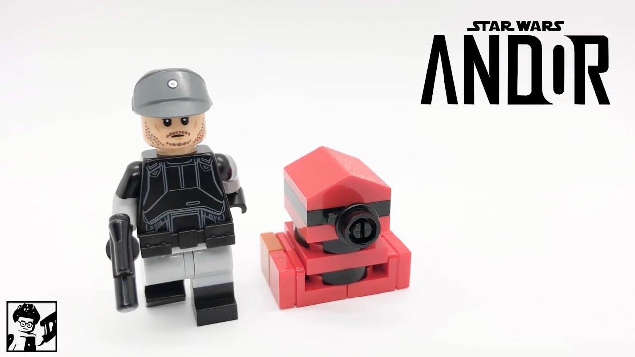 LEGO Cassian Andor and B2-EMO Custom Minifigures from Andor! - YouTube