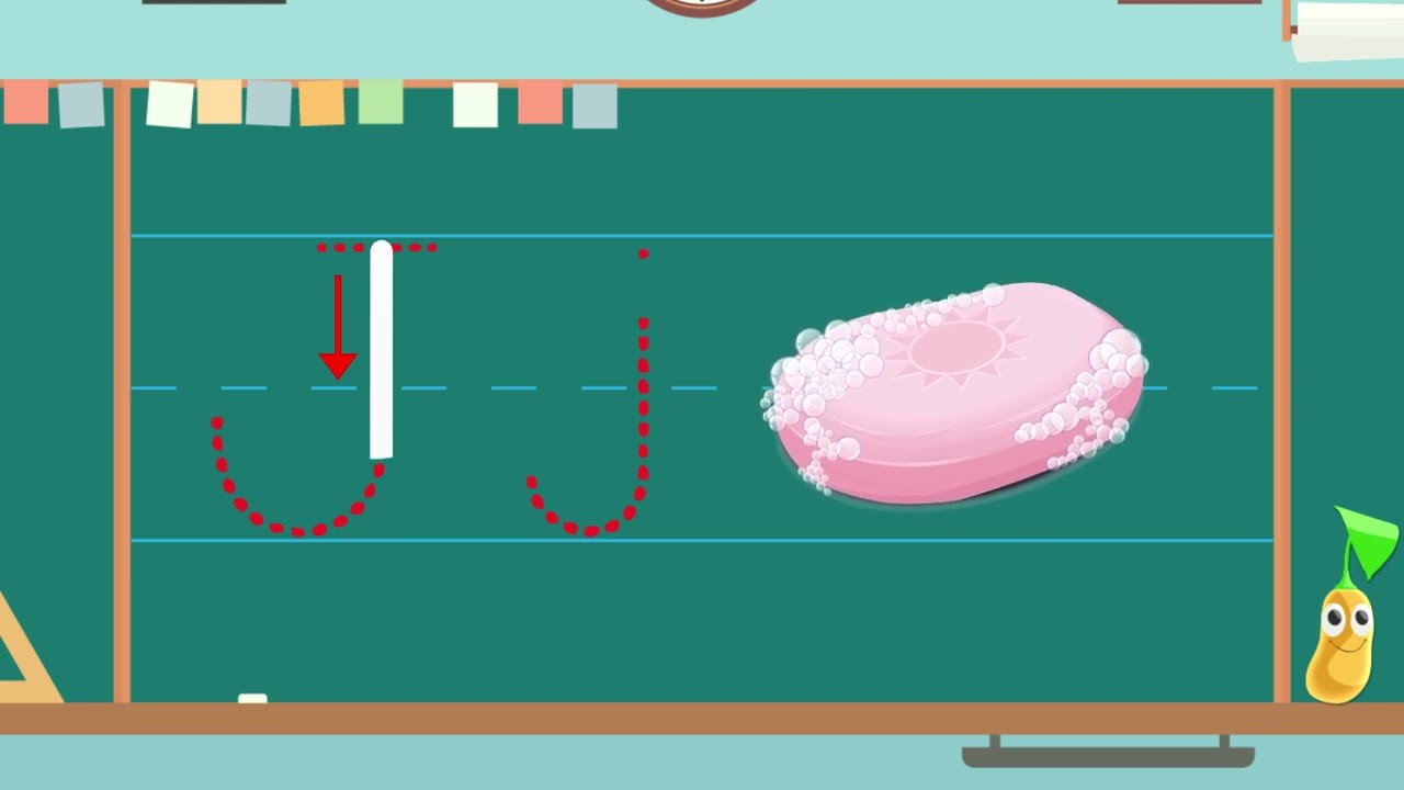 APRENDE A ESCRIBIR LAS LETRAS | LETRA Jj - YouTube