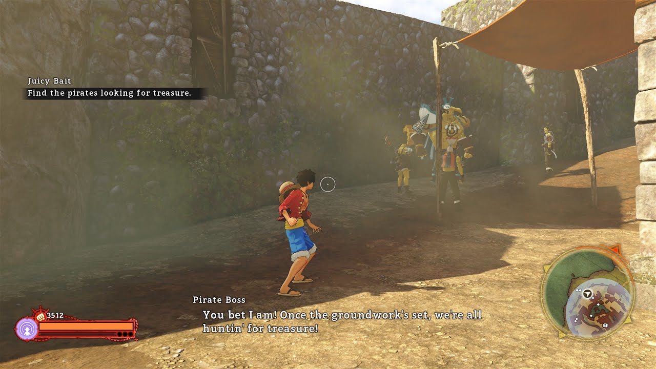 One Piece World Seeker Juicy Bait- Go To Amber Harbor PC Walkthrough ...