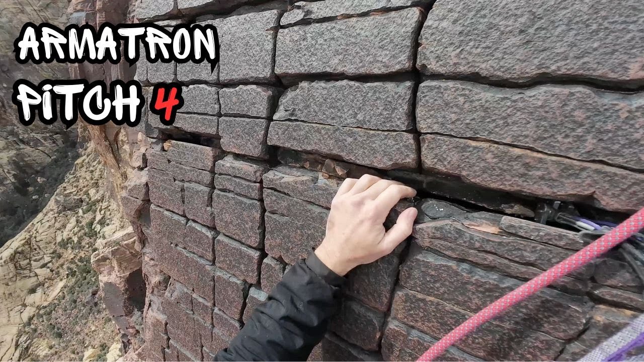 Armatron Pitch 4 Red Rock Trad Climb - YouTube
