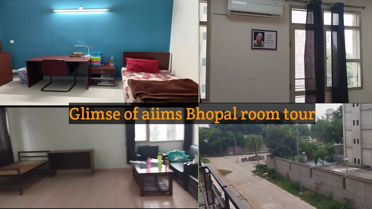 Glimse of aiims Bhopal room tour..😍 ️😻 - YouTube