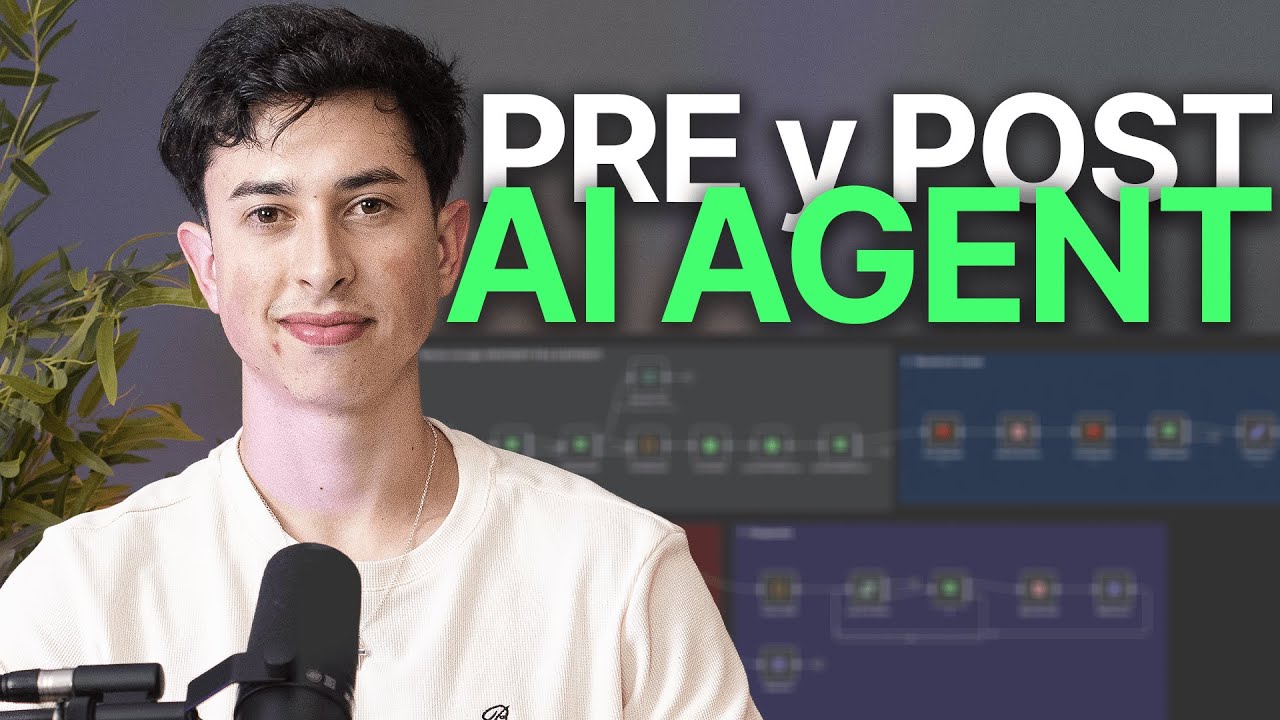Así se Crea un PRE y POST Agente de IA desde Cero (Lo cambia todo ...