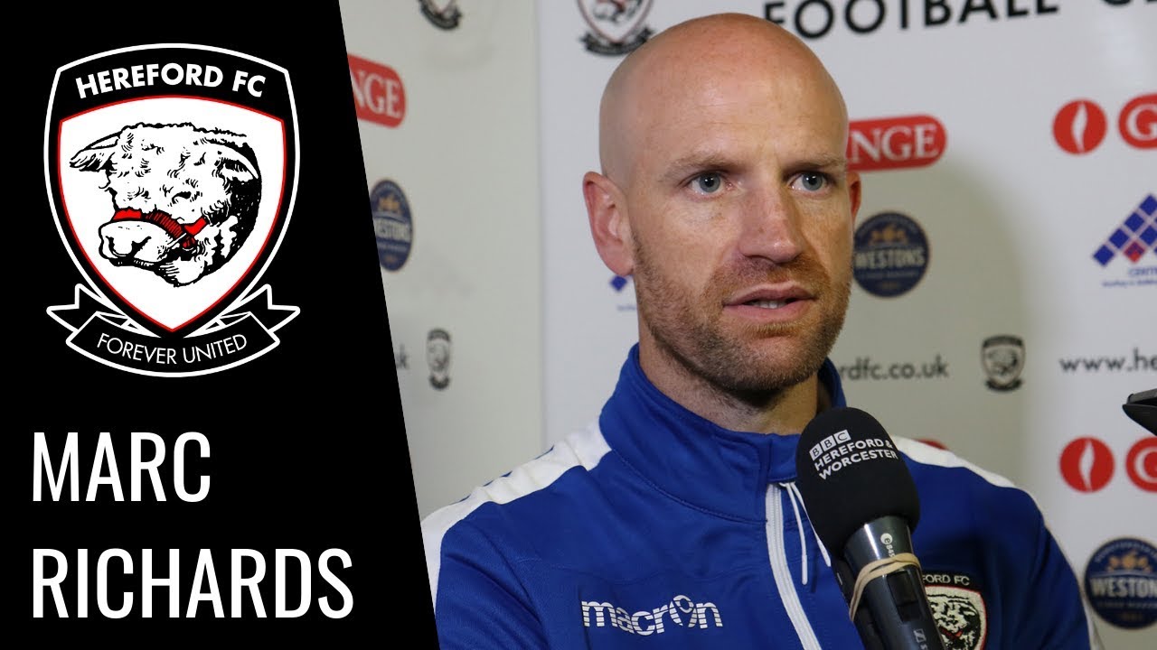 INTERVIEW | Marc Richards Looks Forward to FC United Clash - YouTube