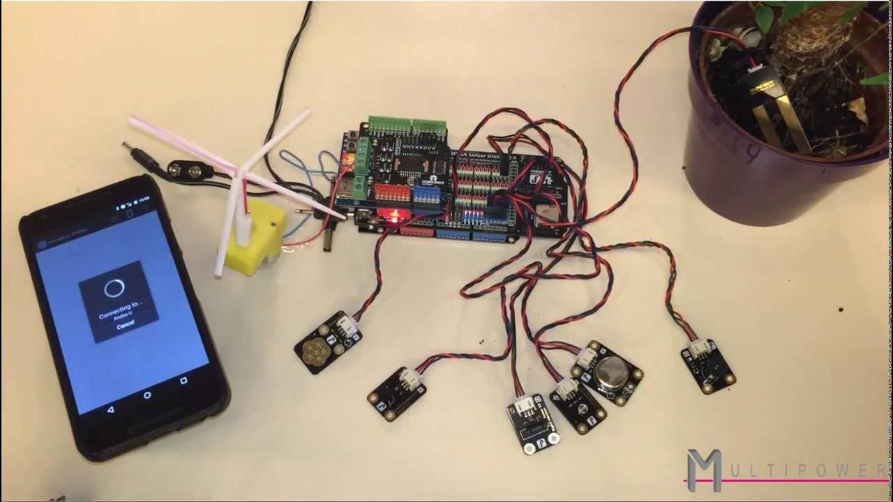 [TUTO] Créez votre Station Météo Arduino connectée avec la shield Annikken Andee U-AIO! - YouTube