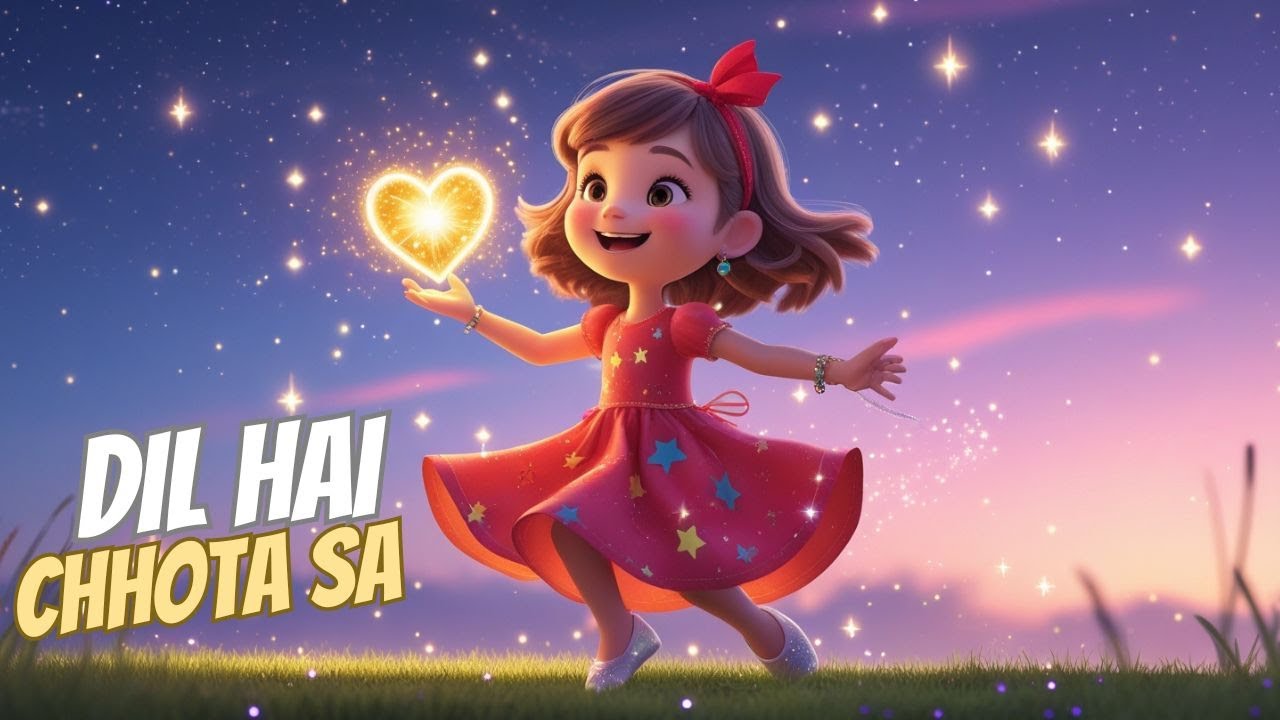 Dil Hai Chota Sa | दिल है छोटा सा | Cute Kids| Hindi Cartoon| Baby Song ...