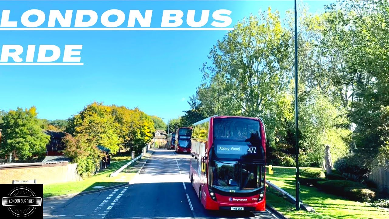 London Bus 472 ride though Thamesmead - YouTube
