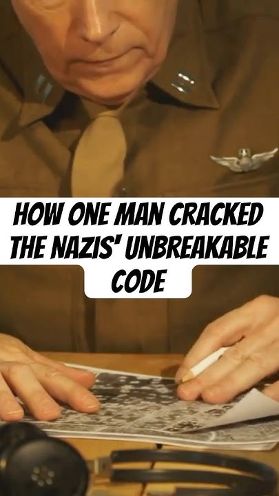 How One Man Cracked the Nazis' Unbreakable Code - YouTube