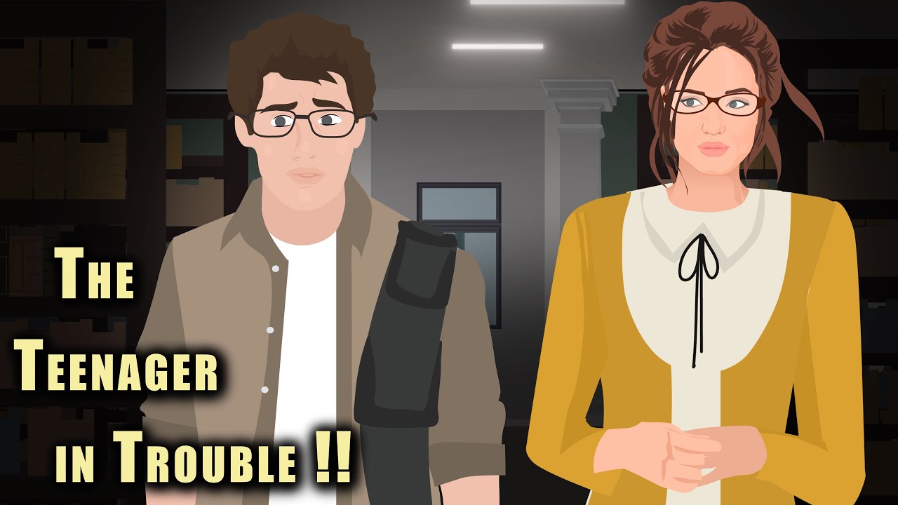 The teenager in Trouble !! Animated Film - YouTube