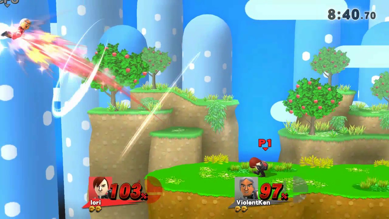 Iori VS Violent Ken SSB4 - YouTube