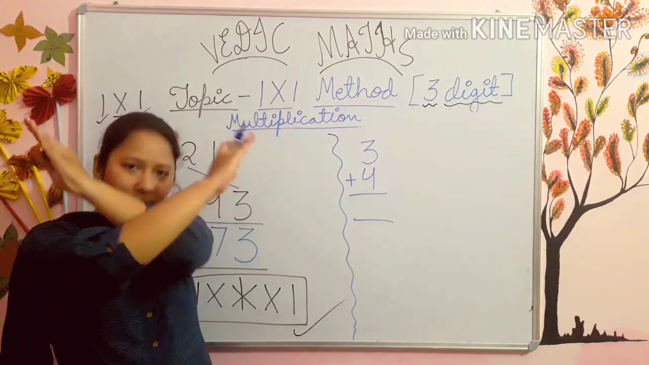 Class6th#VEDIC MATHS CLASSES#IXI Method#Three Digit Multiplication - YouTube