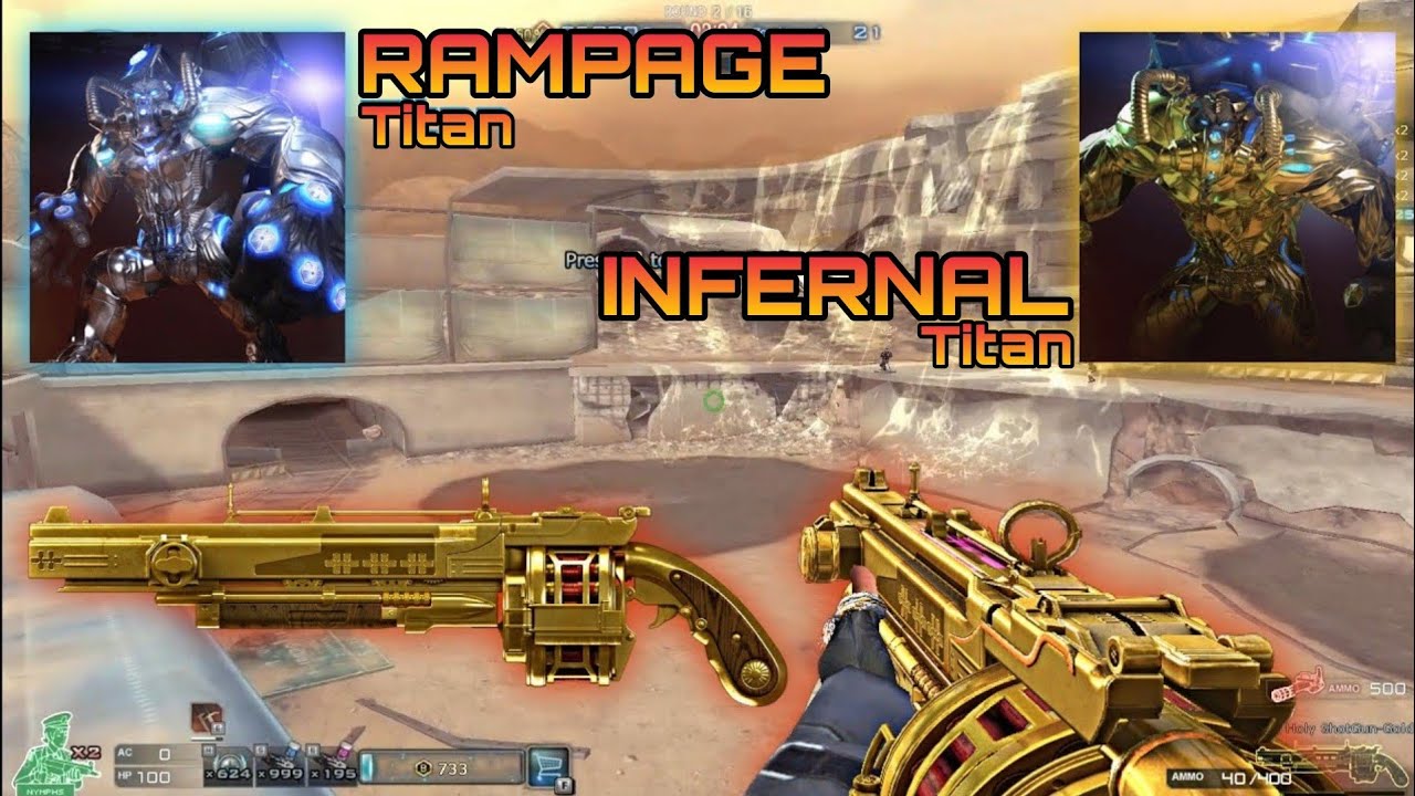 Holy ShotGun-Gold | New Crater (HARD) Gameplay | Crossfire Philippines ...