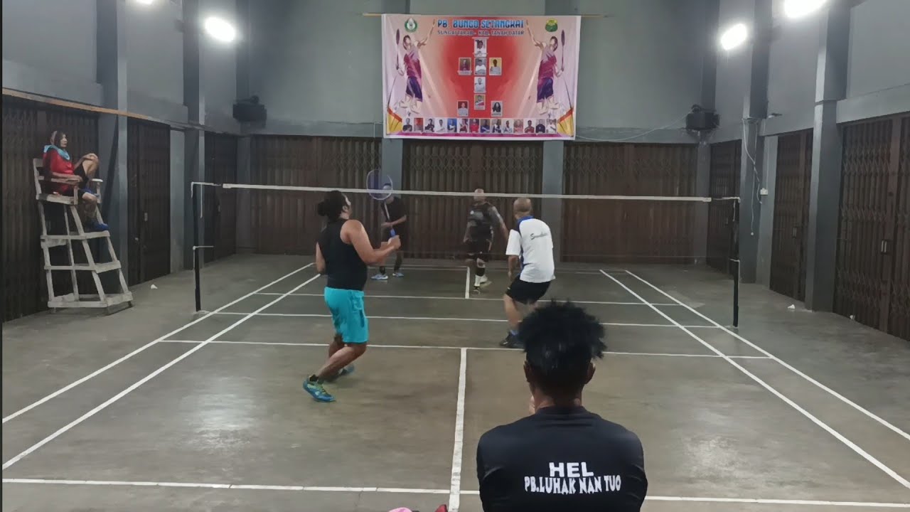 PB. BUNGO SATANGKAI Star (ev/jon vs daus/as) #badminton # ...