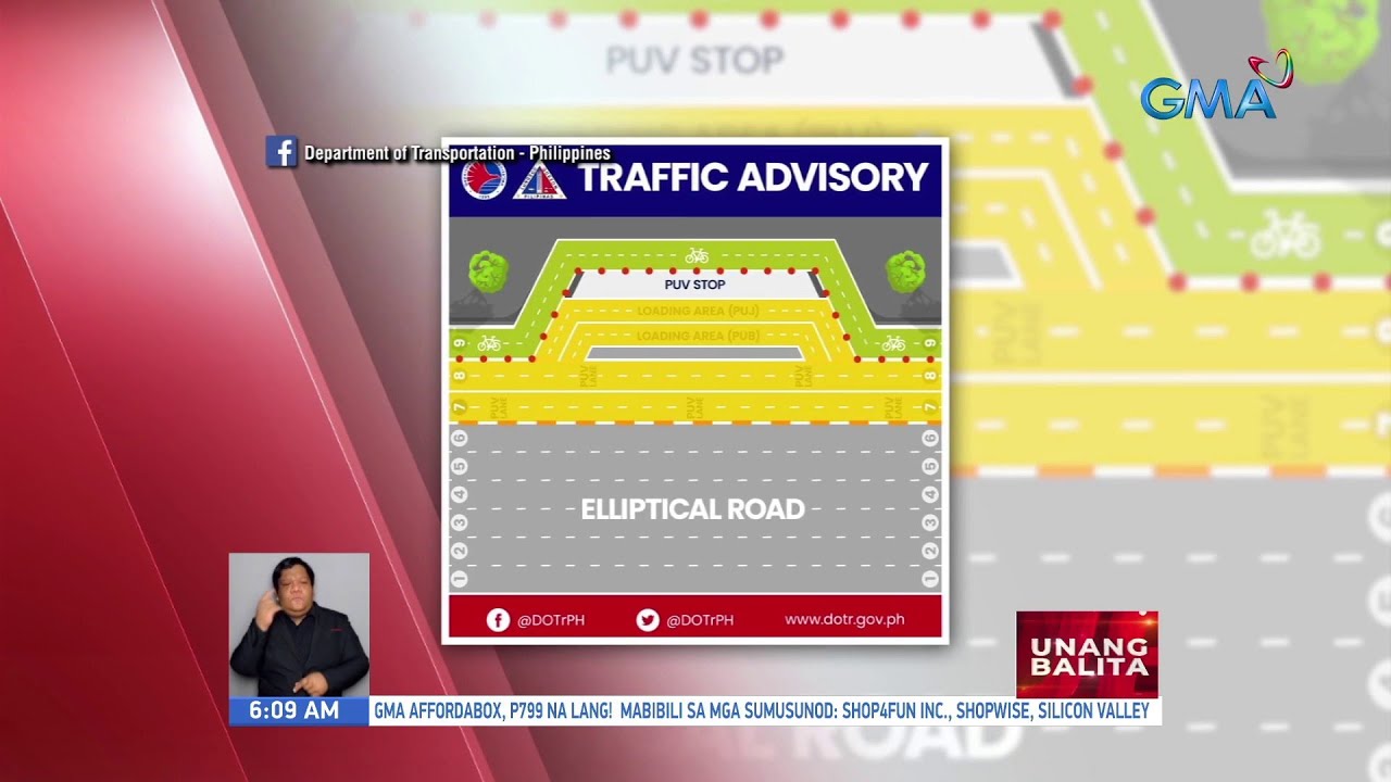 Traffic advisory as of November 10, 2022 | UB - YouTube