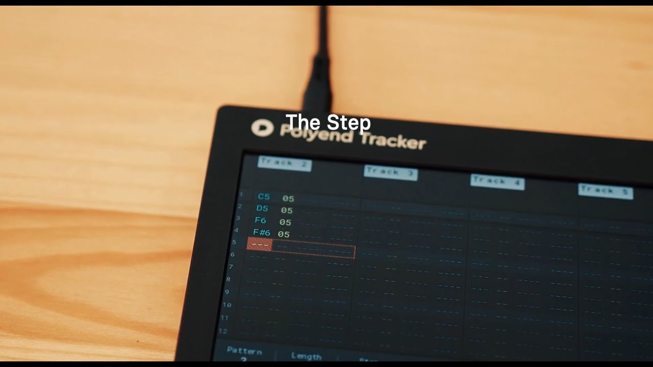 Polyend Tracker Tutorial - The Step - YouTube