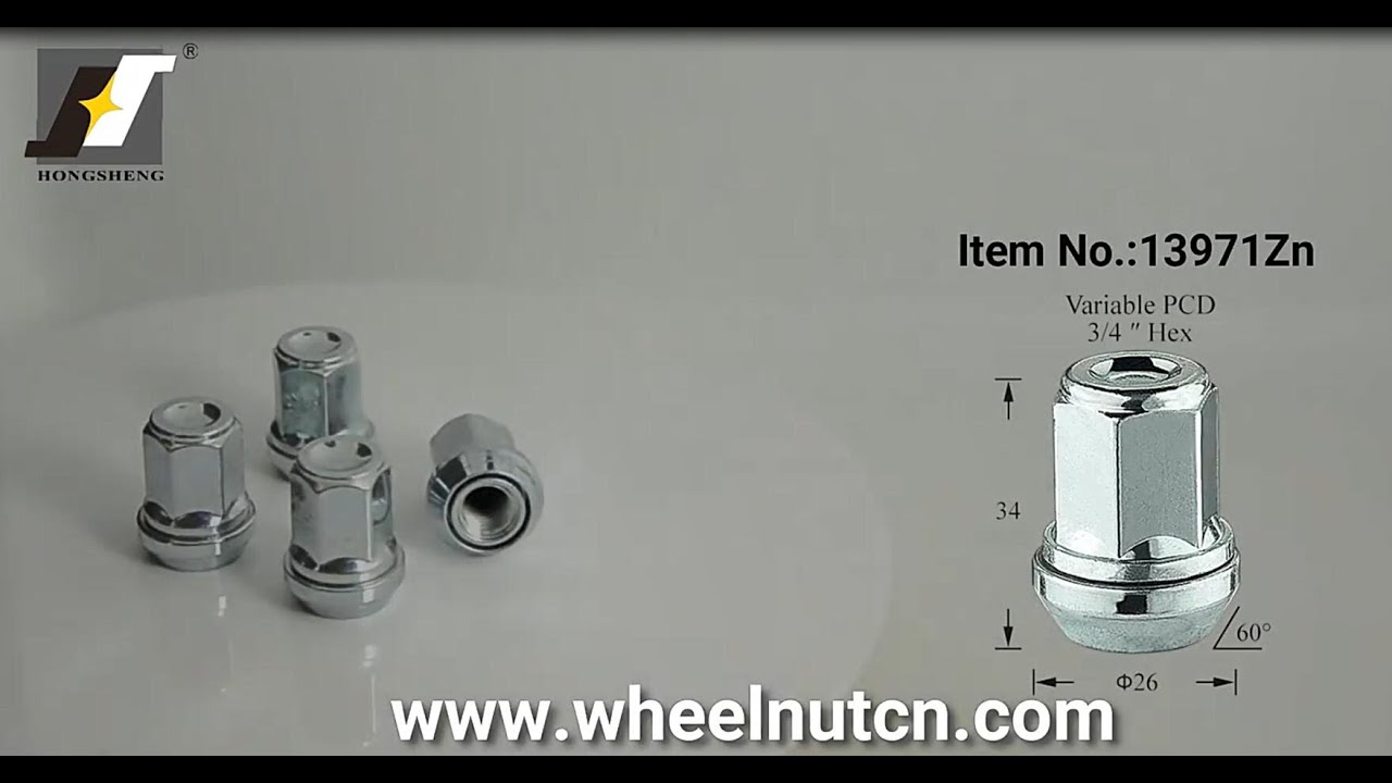 13971--12x1.5 PCD Variation Nuts - YouTube
