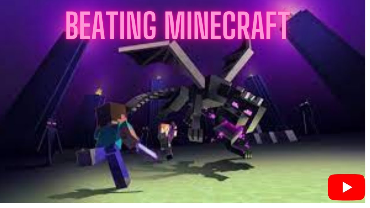 Beating Minecraft - YouTube