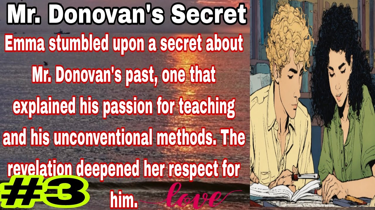 Mr. Donovan's Secret #3 learn English through story 👍😱 - YouTube