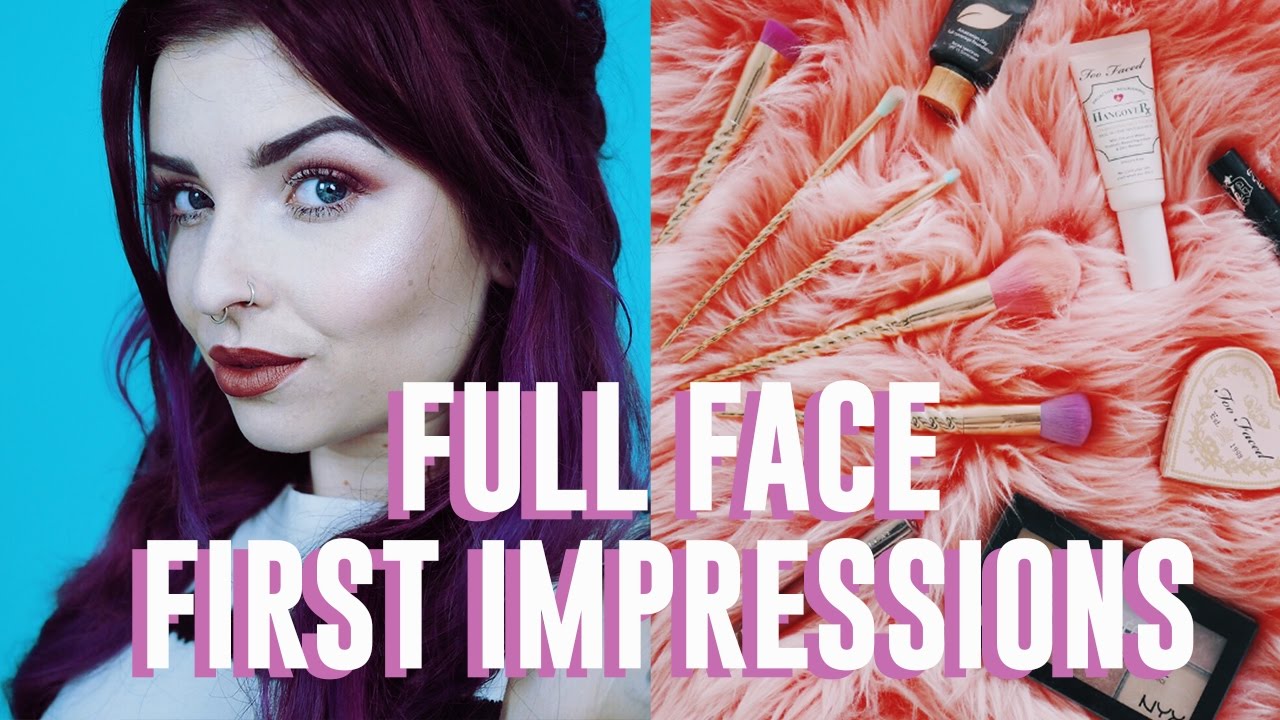 FULL FACE OF FIRST IMPRESSIONS - YouTube