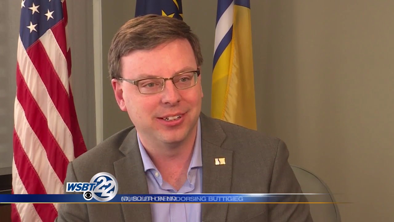 Mayor Mueller Changes Story on Buttigieg Endorsement - YouTube