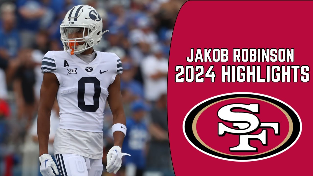 Jakob Robinson Highlights 🔥 | Welcome to the 49ers - YouTube