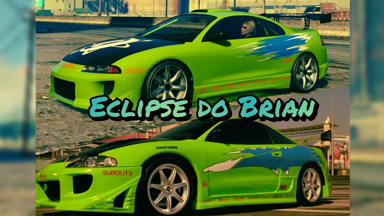 GTA ONLINE: Como fazer o Eclipse verde do Brian. - YouTube