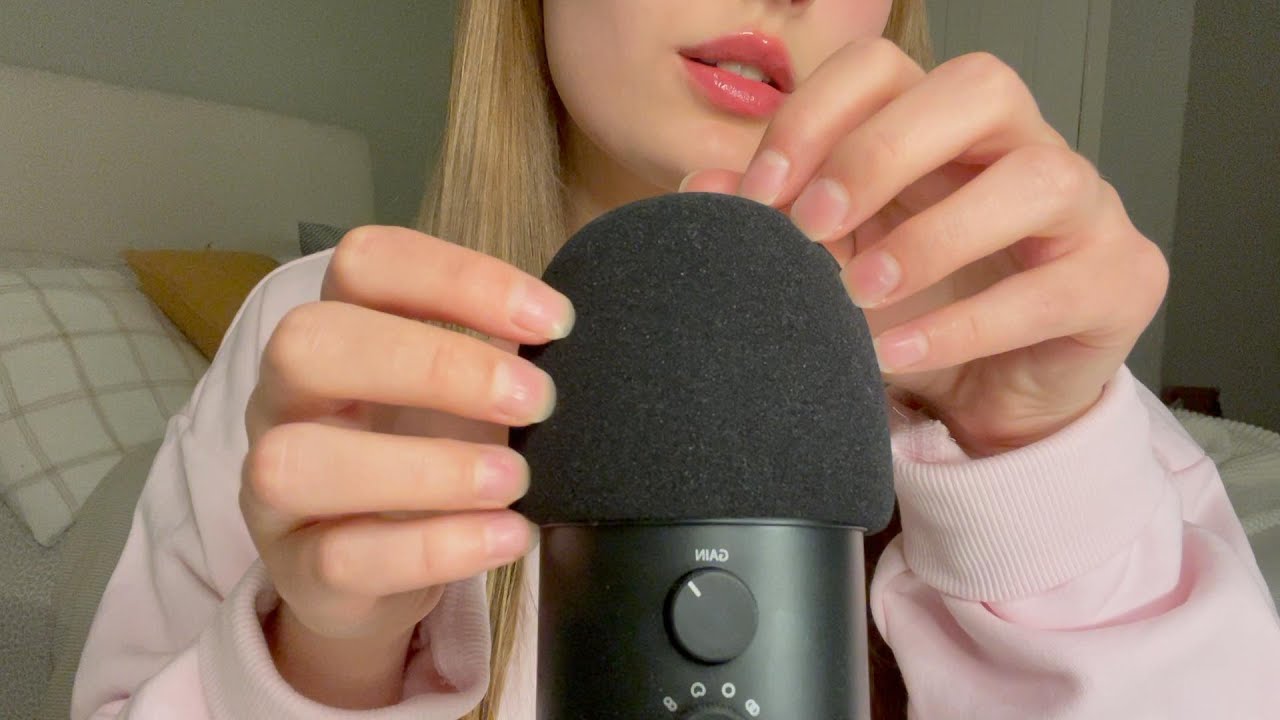 ASMR | Giving Your Brain a Massage | Foam & Bare Mic Scratching and Rubbing - YouTube