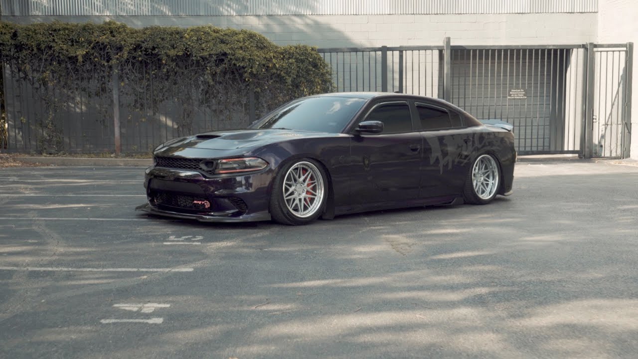 Bagged Dodge Charger Hellcat | 4K (Short) - YouTube