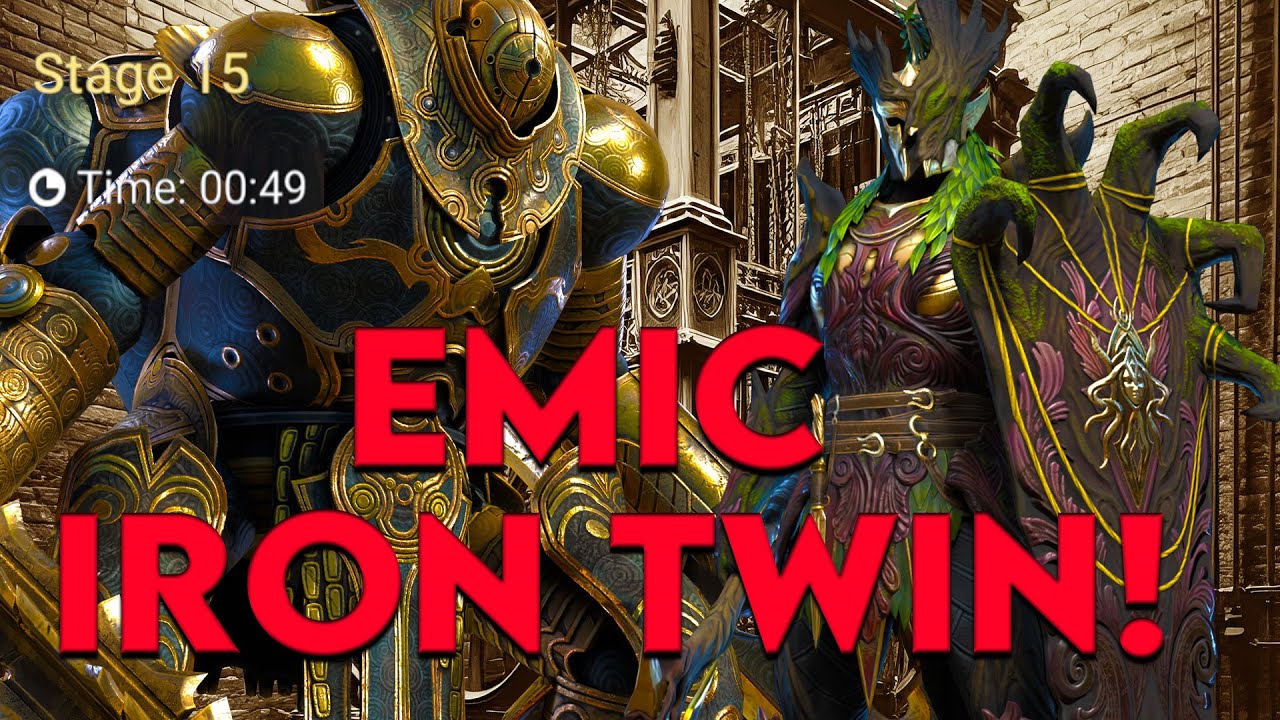 Emic | Iron Twin Stage 15 - 47 Second | Raid: Shadow Legends - YouTube