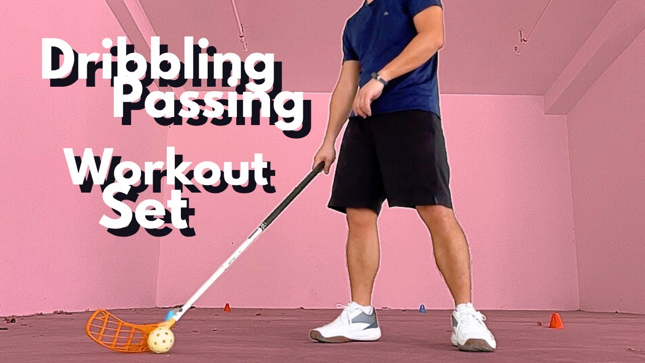 Floorball Workout Set: Dribbling & Passing (Follow Me) - YouTube