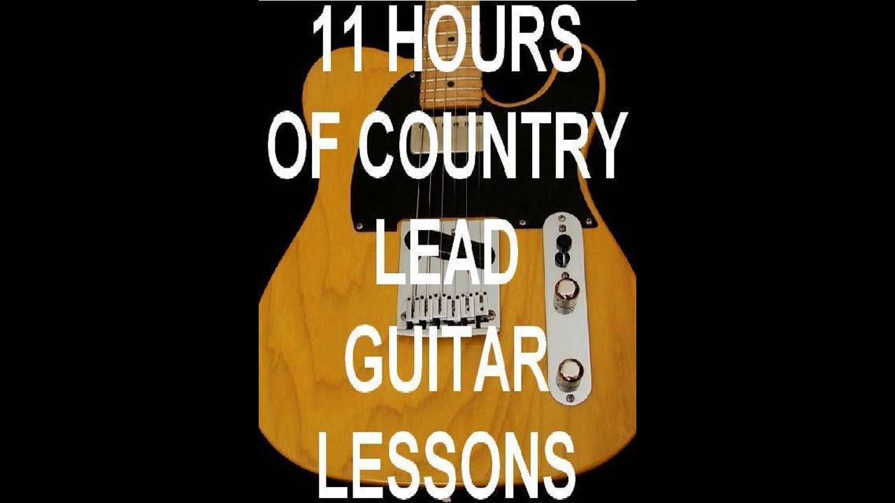 11 Hours Of Country Lead Guitar Lessons By Scott Grove $14.95 - YouTube