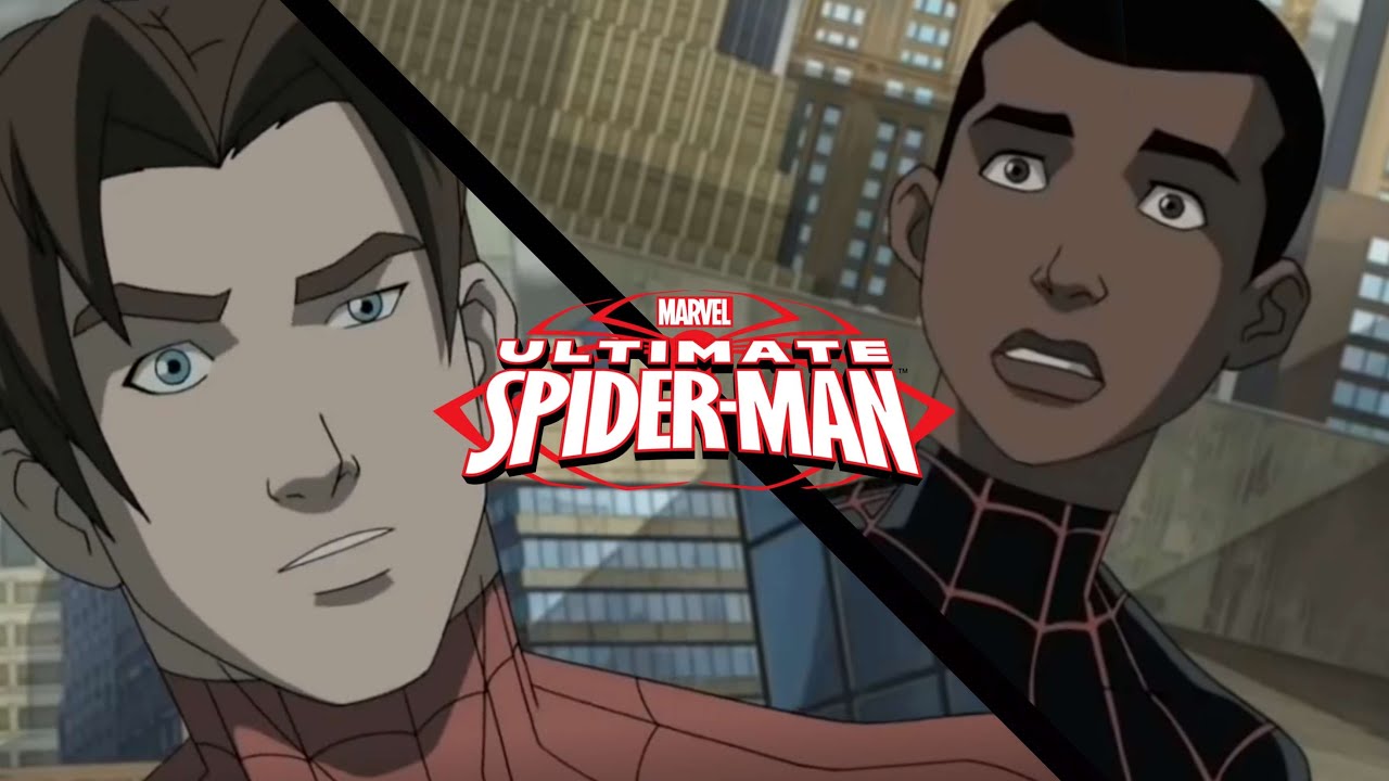 Dubbing the scene where Peter meets Miles in Ultimate Spider-Man for ...