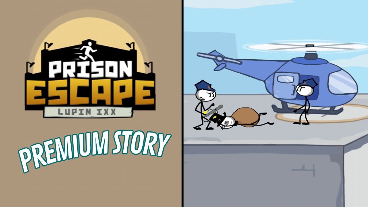 🏅PRISON BREAK: Stickman Story 🤪😂🤣 PREMIUM STORY | Gameplay Walkthrough ...