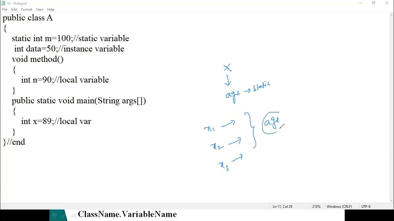1.3.2 Data Type & Variables Examples - YouTube