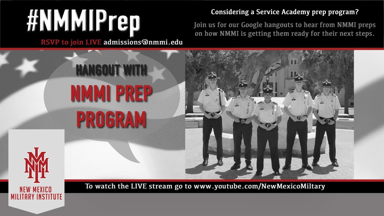 Hangout with NMMI Prep Program - YouTube