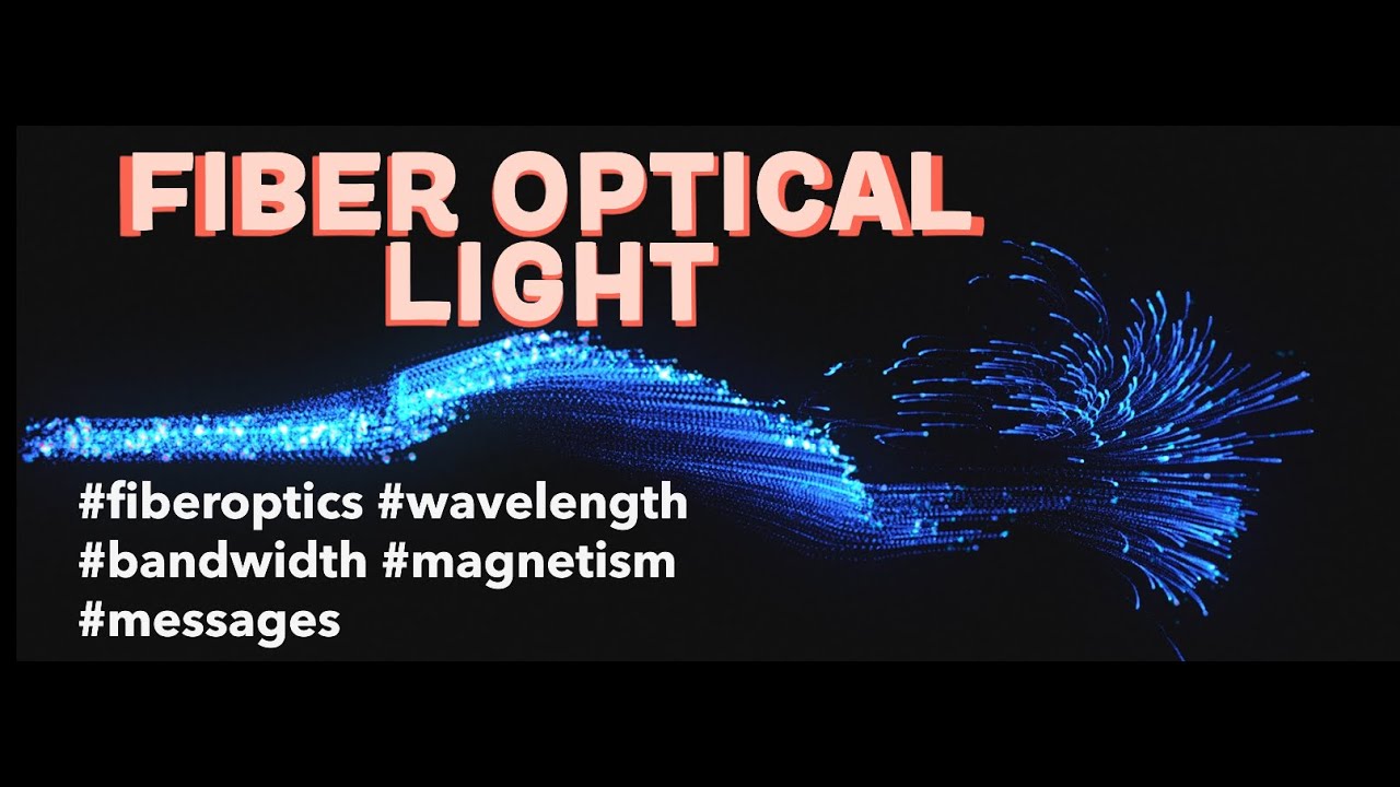 Fiber Optical Light - #fiberoptics #wavelength #bandwidth #magnetism # ...