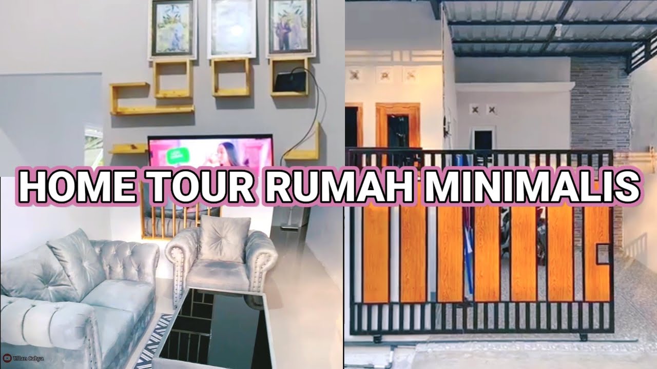 HOME TOUR RUMAH MINIMALIS NYAMAN DAN BAGUS BANGET RUMAH MINIMALIS TIPE ...